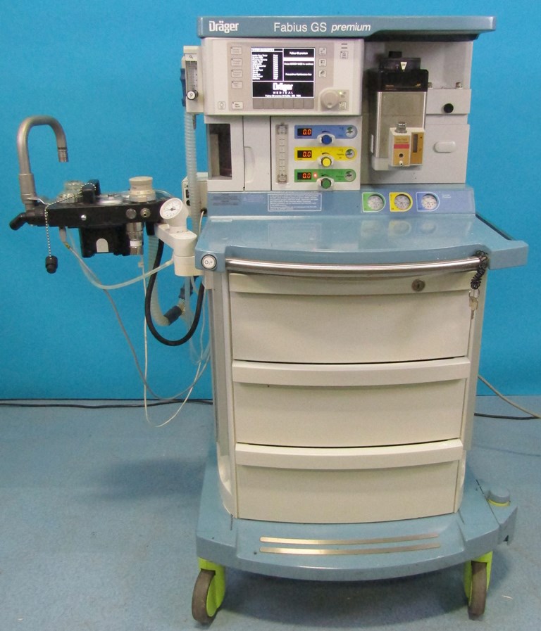 Draeger Anesthesia Machine Fabius GS Premium 943361 | Used Medical ...